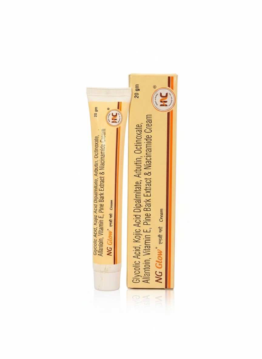 NG Glow Skin Brightening & Niacinamide Cream 20g | Komol Tok